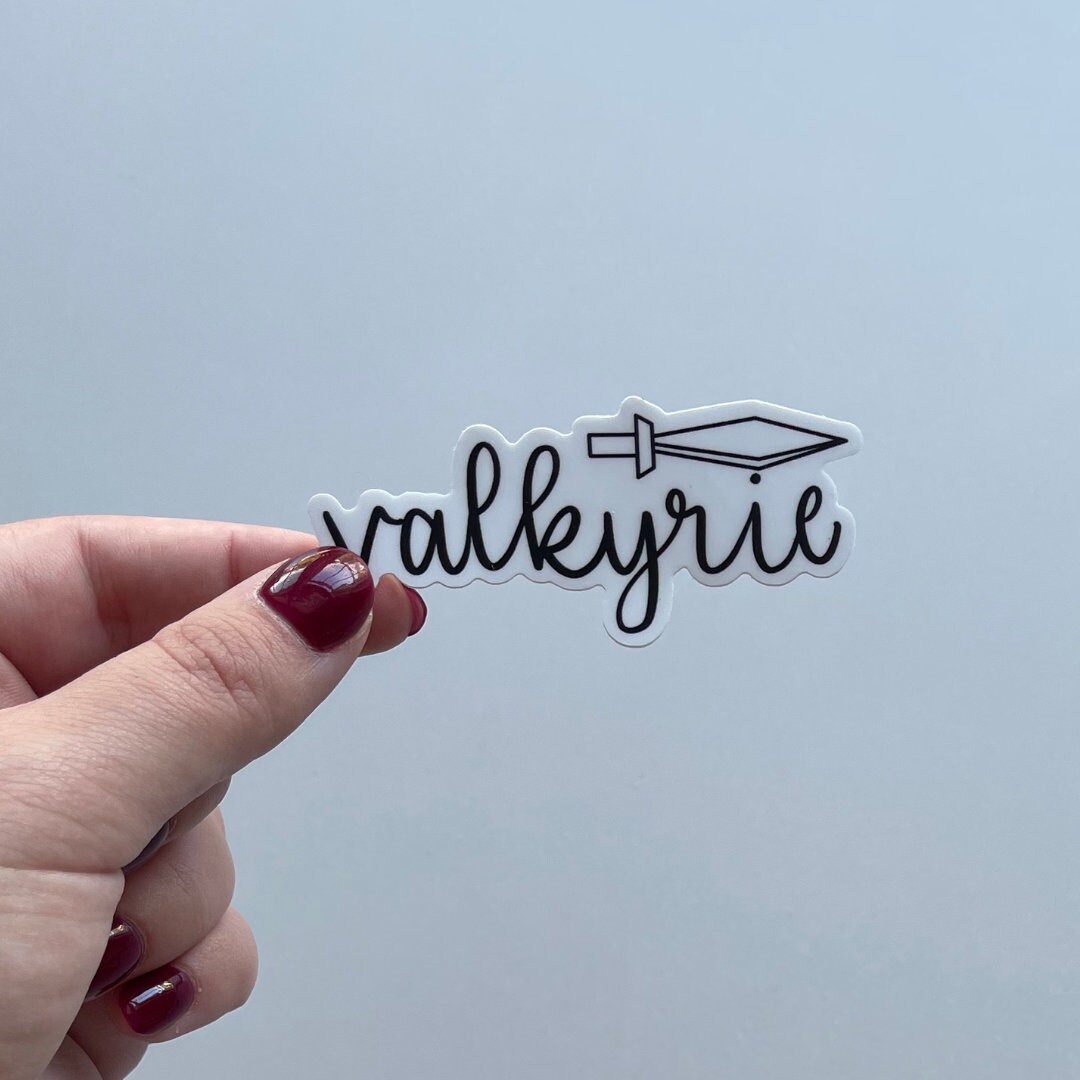 STICKER Acotar-inspired Valkyrie Planner Sticker Booktok - Etsy