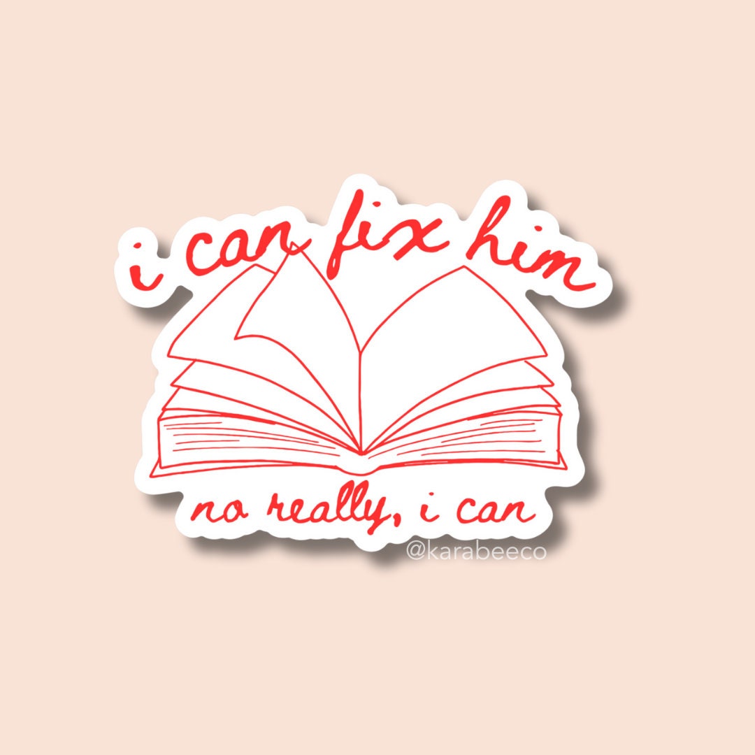 STICKER | I Can Fix Him | TTPD Poets Eras Funny Bookish Books Reader ...