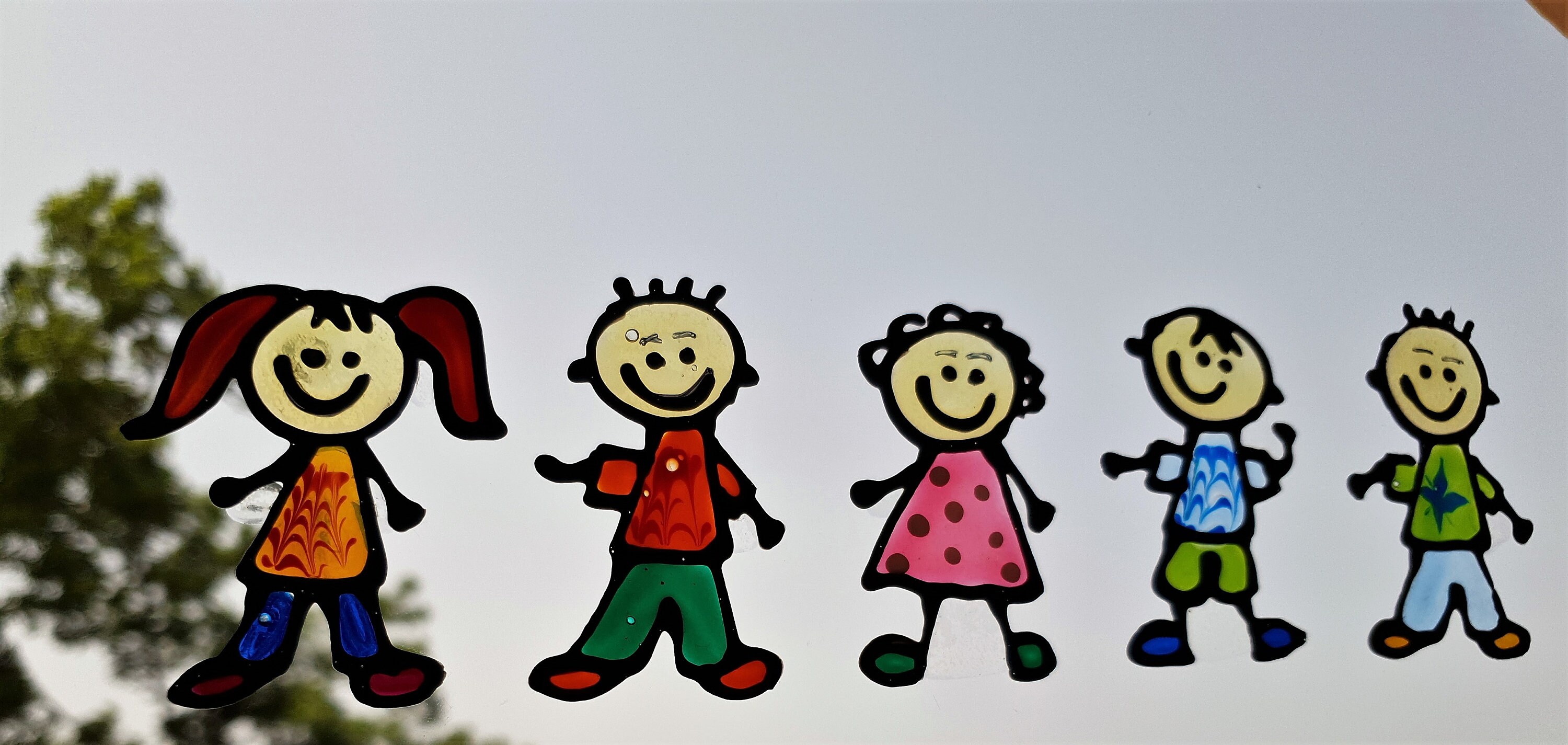 Kids Children Window Decals Funny Window Decoration Boys | Etsy