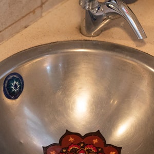 Sink Mandala Decal Bathroom Art Bath Sticker Self-adhesive - Etsy