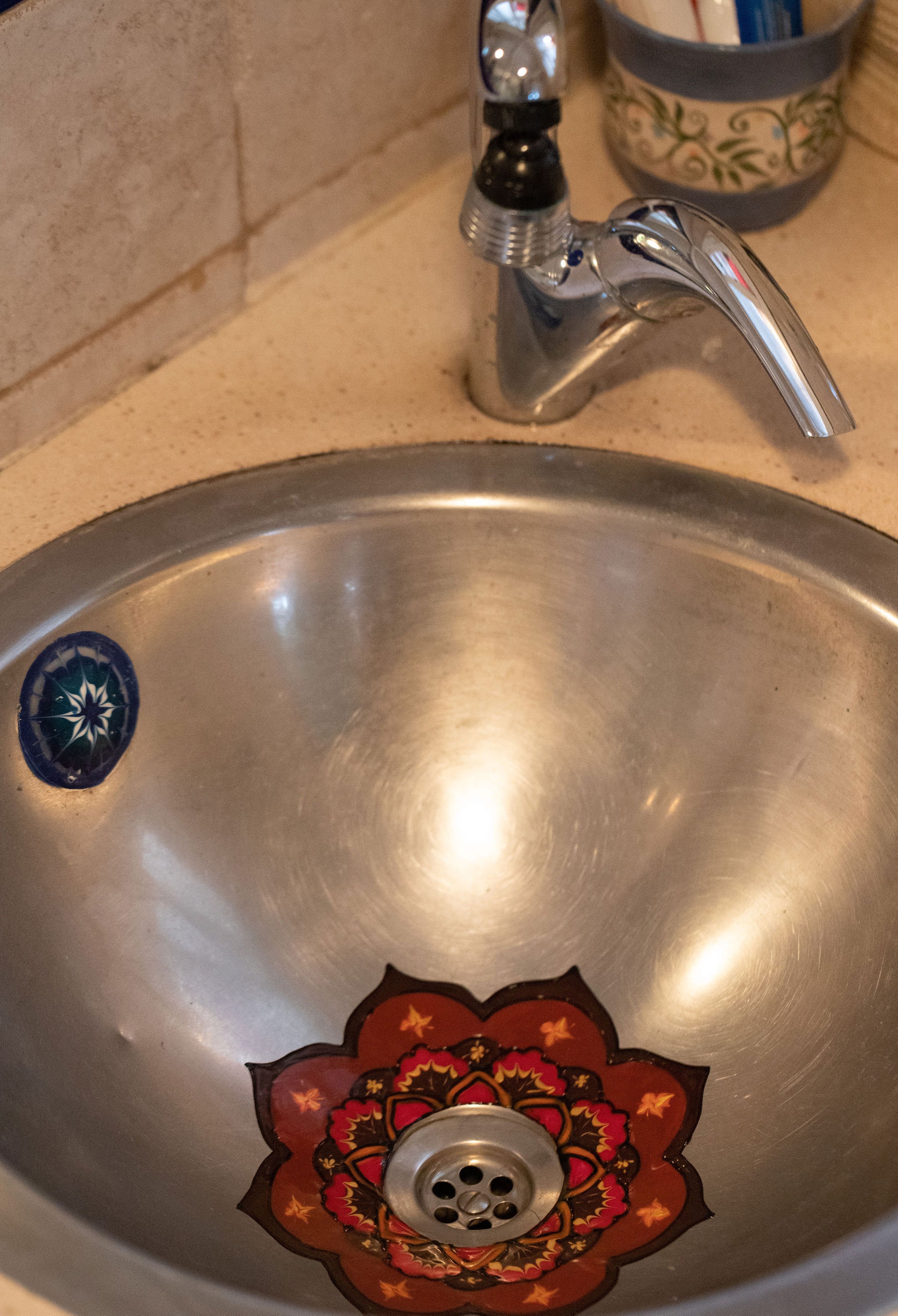 Sink Mandala Decal Bathroom Art Bath Sticker Self-adhesive - Etsy