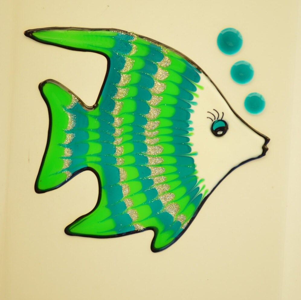 Fish Decal Nautical Decal Tile Stickersceramic Decals - Etsy