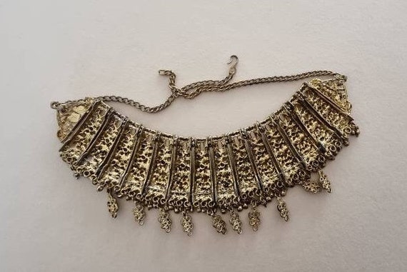 Vintage Traditional Indian Collar Wedding Necklace, O… - Gem