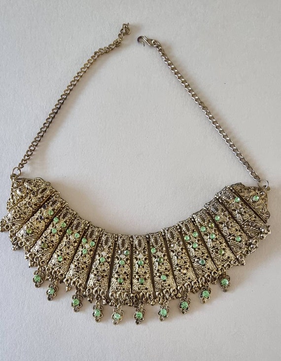 Vintage Traditional Indian Collar Wedding Necklace, O… - Gem