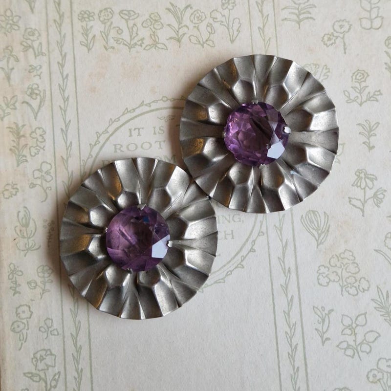 Amethyst Belt Buckle - Etsy UK