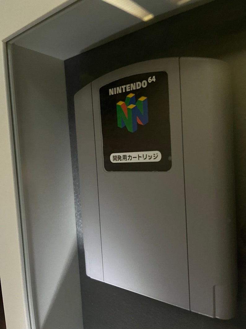 Nintendo N64 Prototype Game Set Debut miyamoto Spaceworld - Etsy