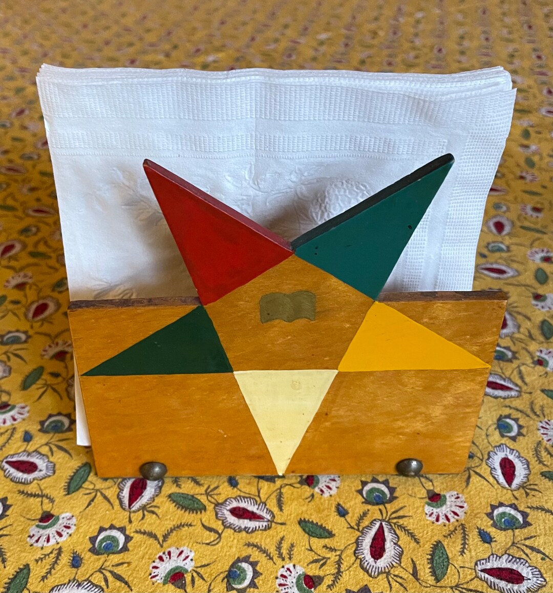 Freemason Eastern Star Napkin Holder - Etsy