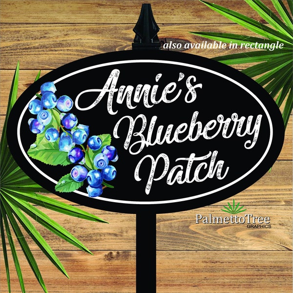Blueberry Sign - Etsy