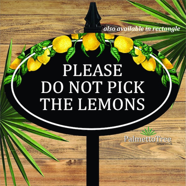 Lemon Sign - Etsy