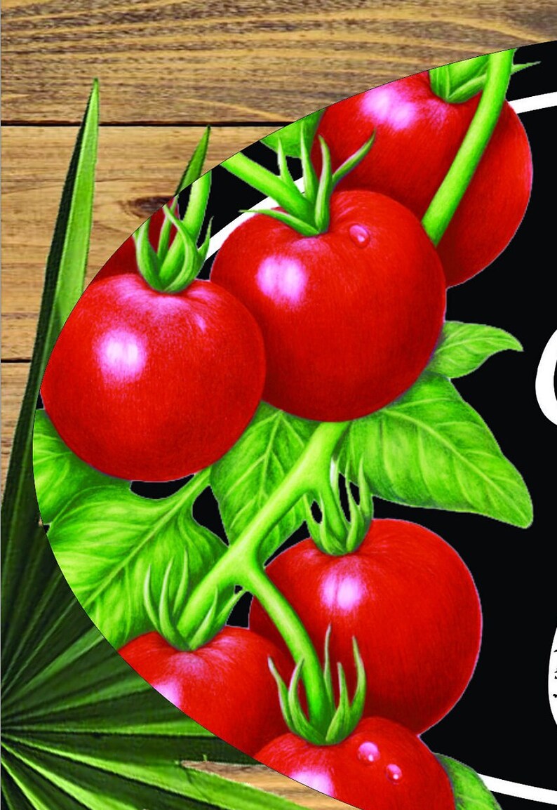 Garden Sign Tomato Themed With Stake - Etsy