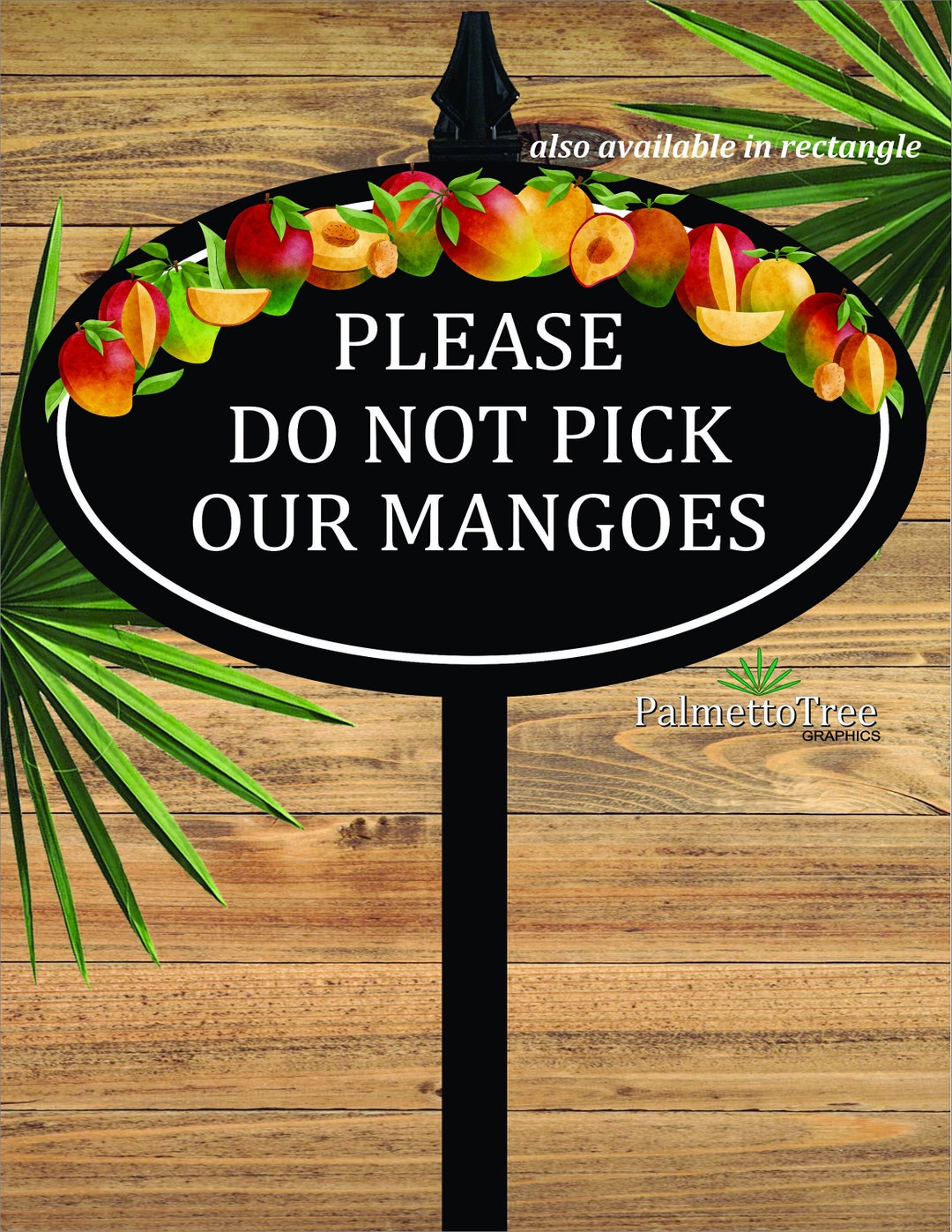 Please Do Not Pick Mangoes Sign With Stake - Etsy