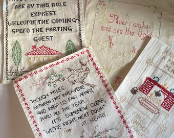 Vintage Samplers | Etsy