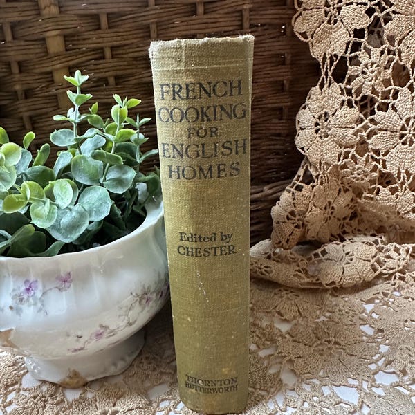 Antique Cookbook - Etsy