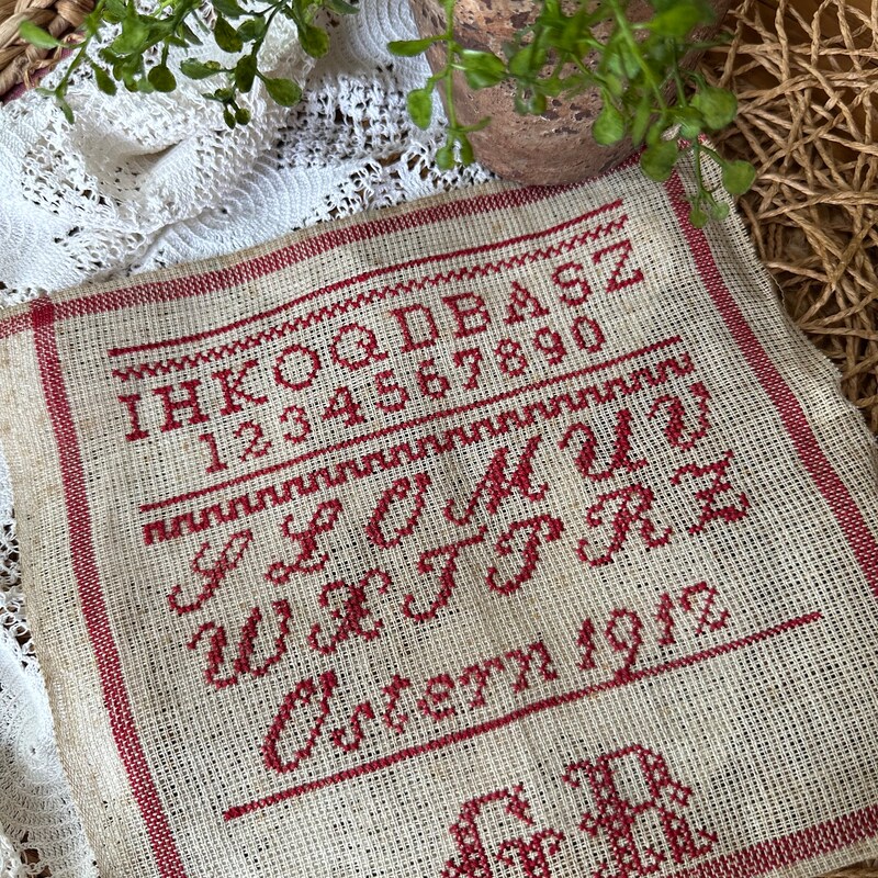 Cross Stitch Sampler - Etsy