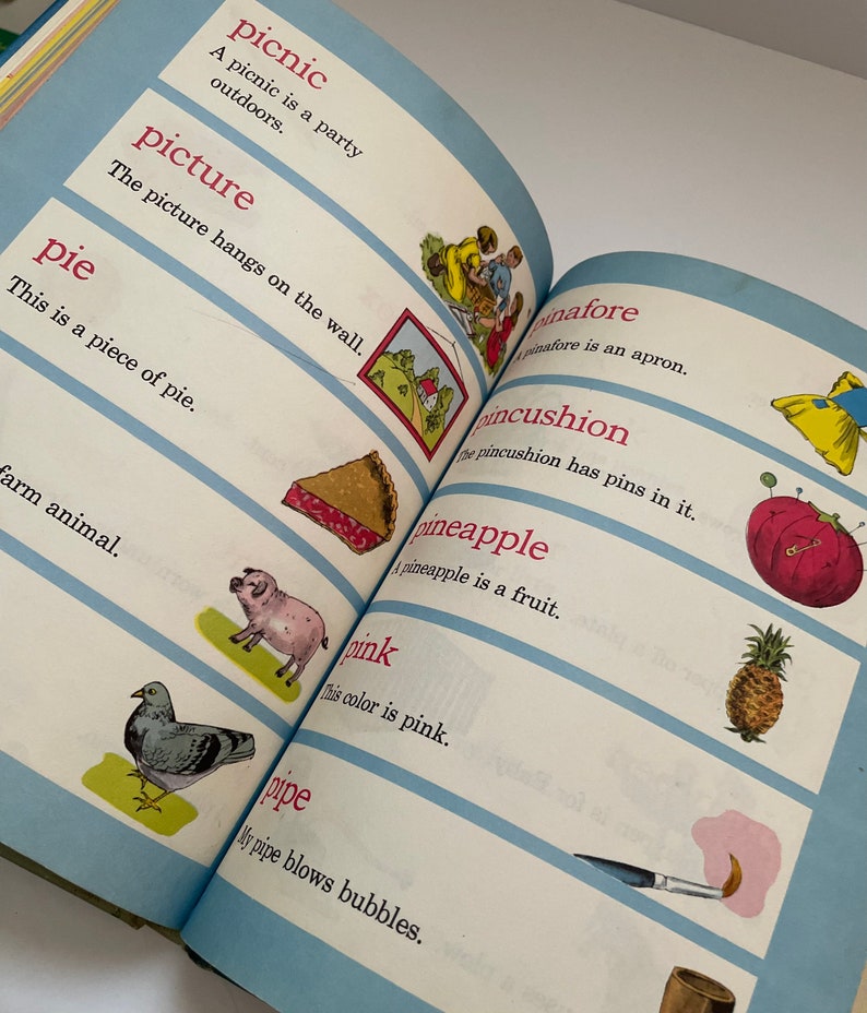 Vintage 1948 My FIRST DICTIONARY Adorable Childrens | Etsy