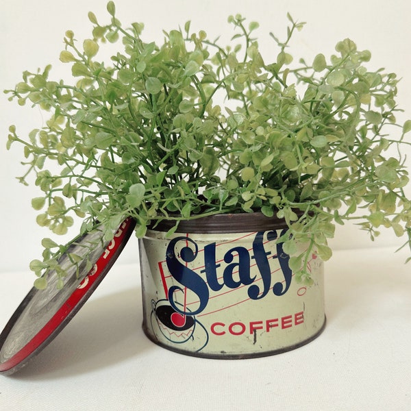 Vintage Coffee Tin - Etsy
