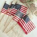 5 Vintage American Flag PARADE FLAGS a Fabulous Bit of 1950s Vintage ...