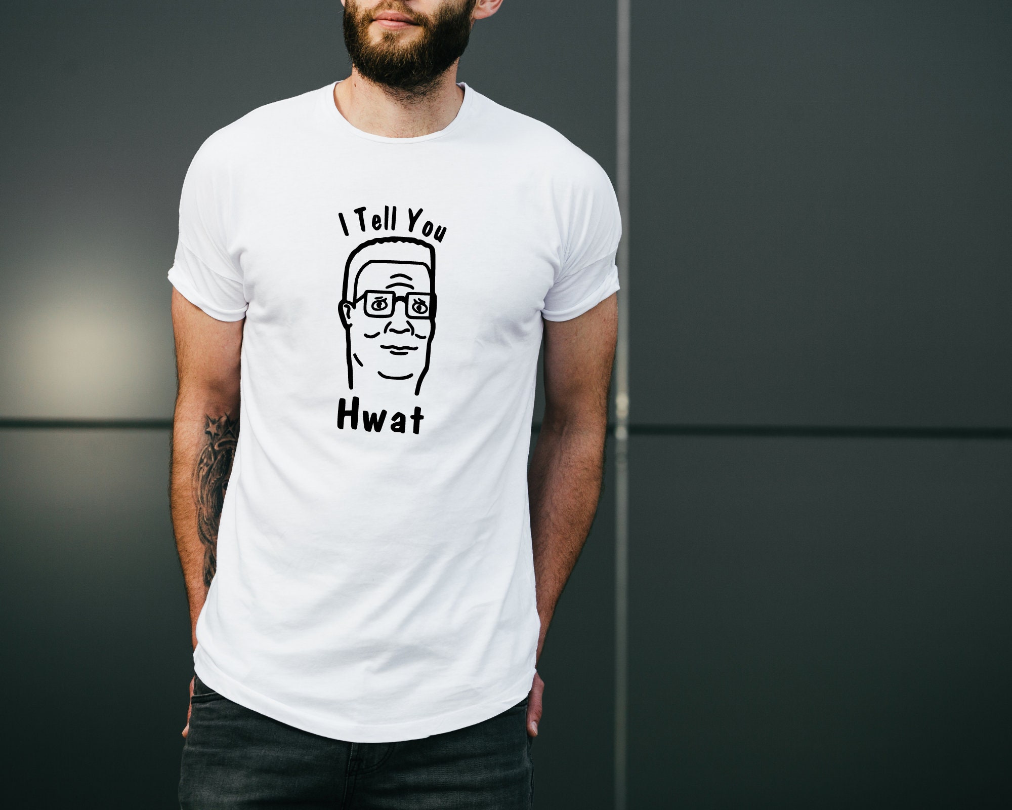 Hank Hill Svg I Tell You Hwat Svg King of the Hill Svg I - Etsy Australia