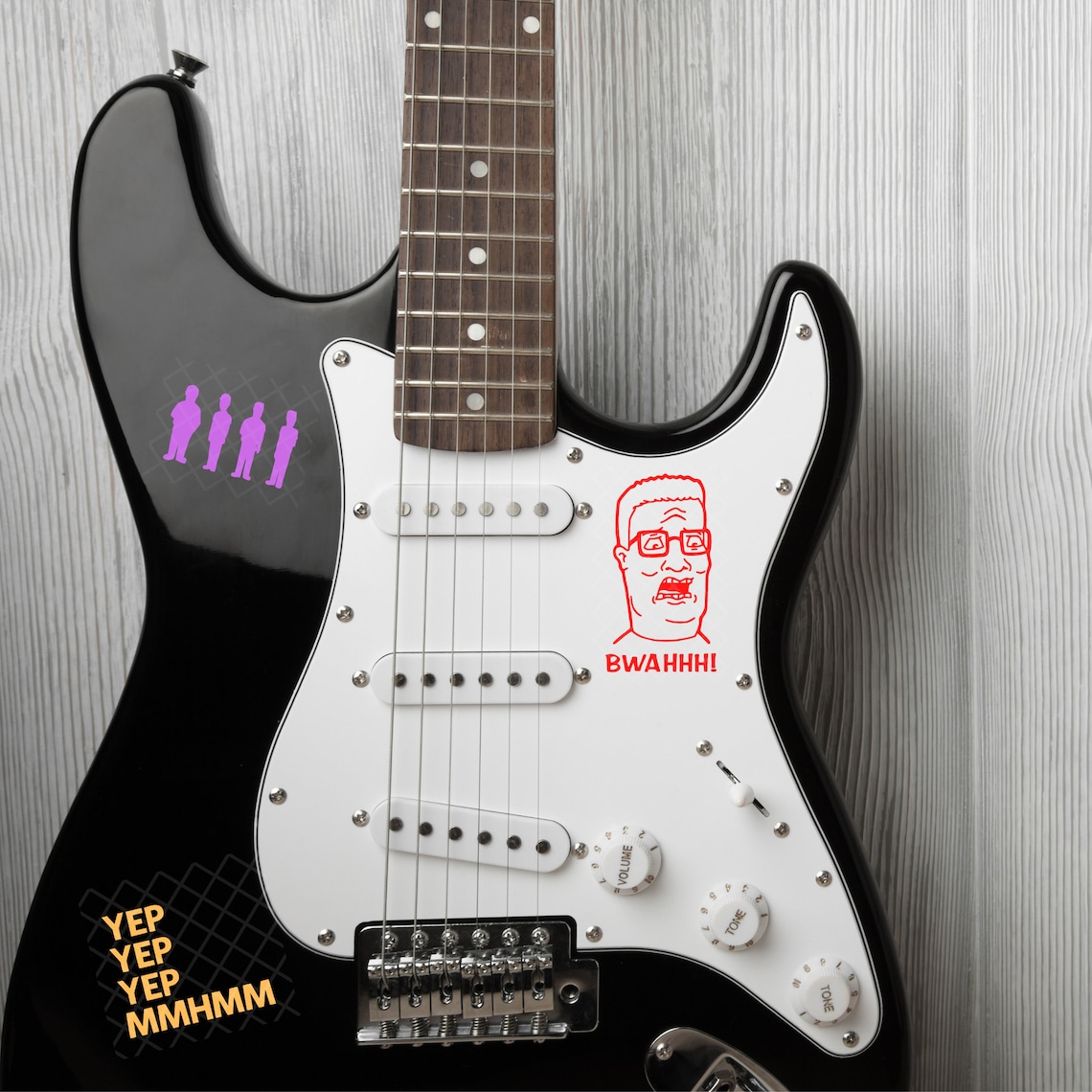 Hank Hill Bwahhh Sticker Vinyl Decal Vinyl Sticker King of | Etsy