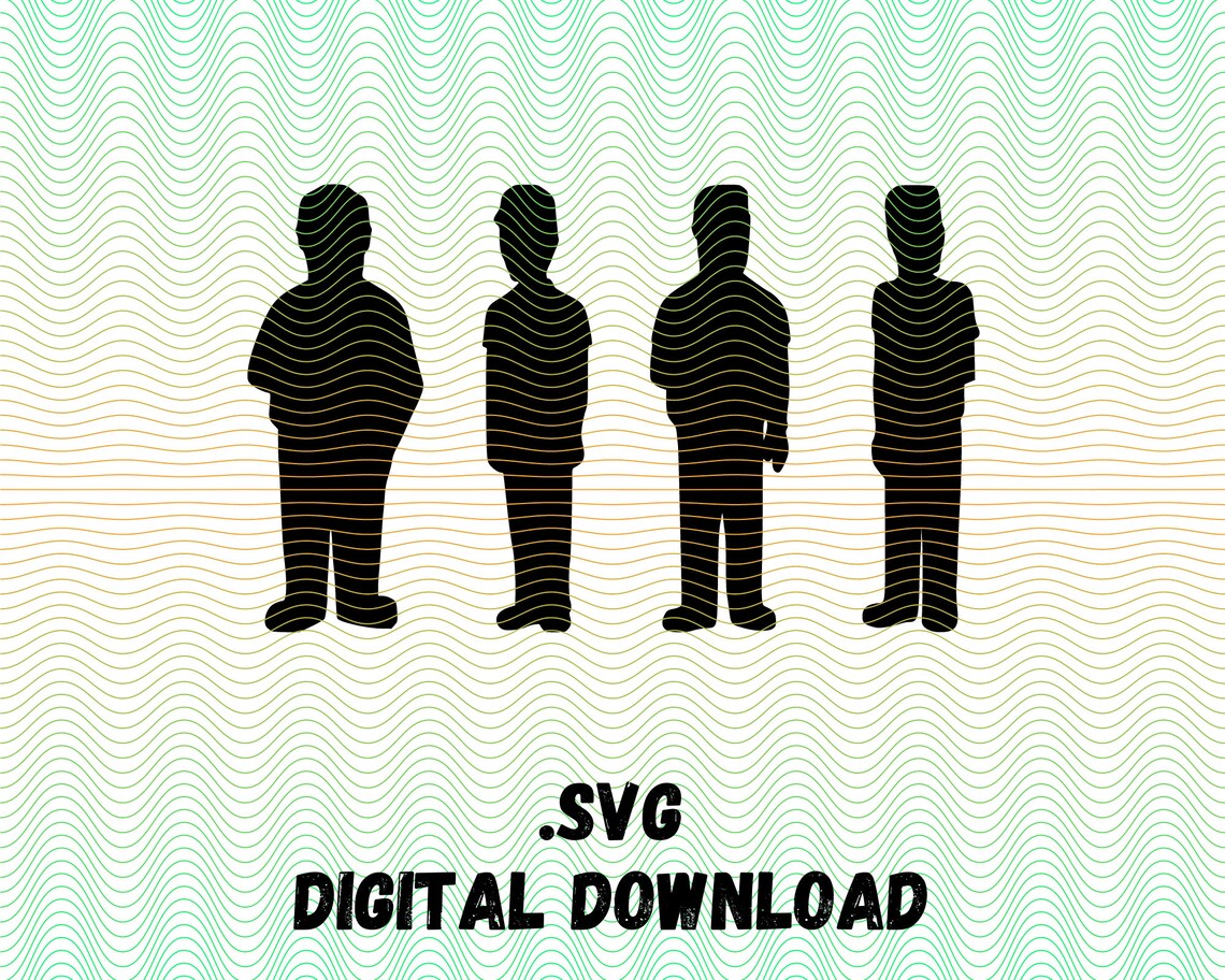 King of the Hill SVG, Alley Silhouettes, Cricut Cut File (digital ...