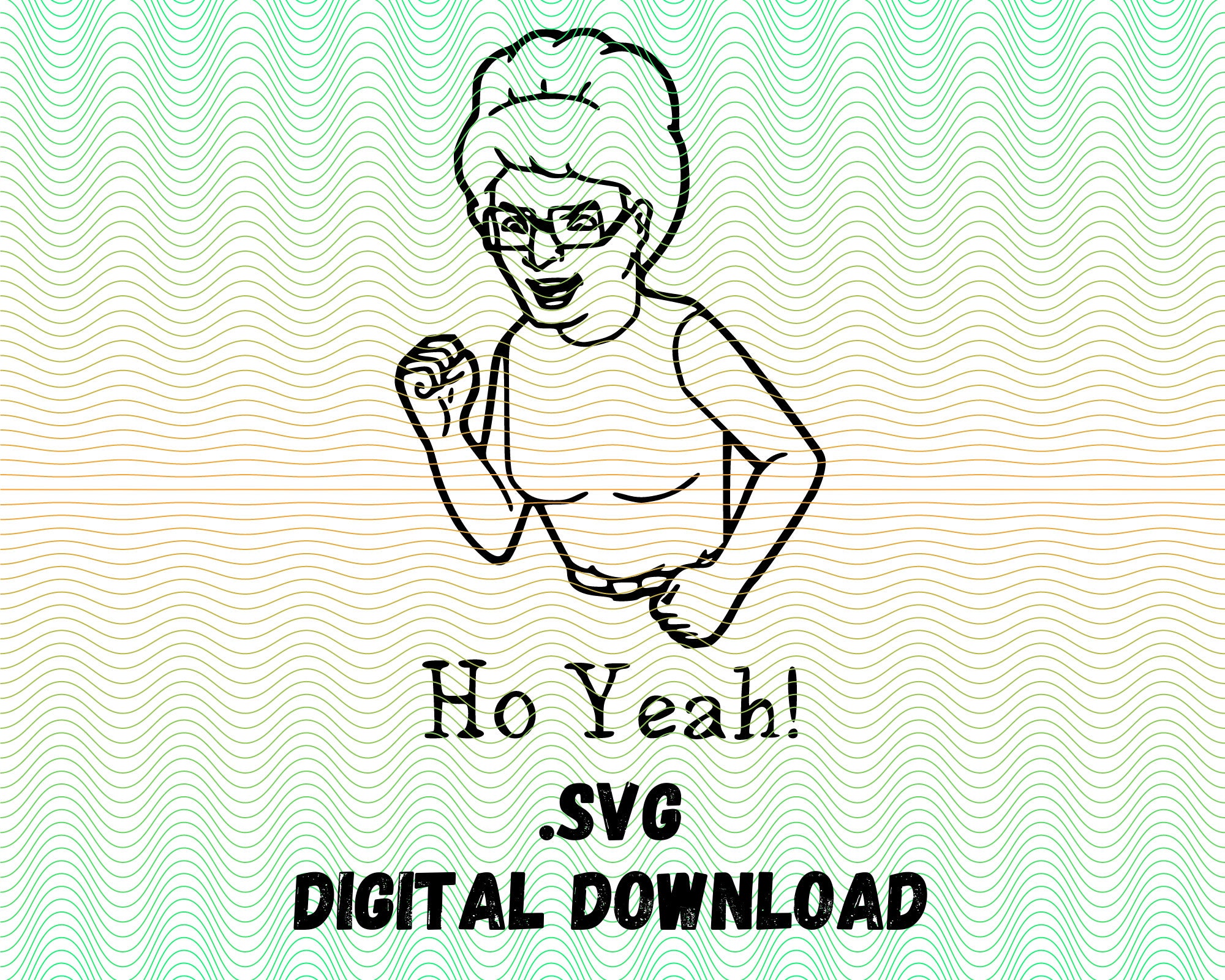 Peggy Hill Svg King of the Hill Svg Peggy Hill Ho Yeah Svg - Etsy