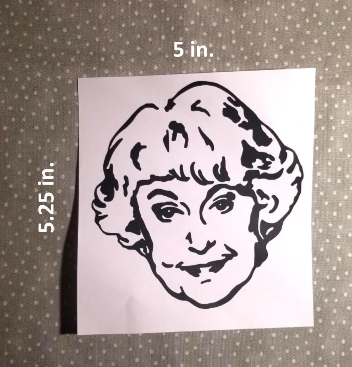 Golden Girls Vinyl Decals Vinyl Stickers Golden Girls | Etsy