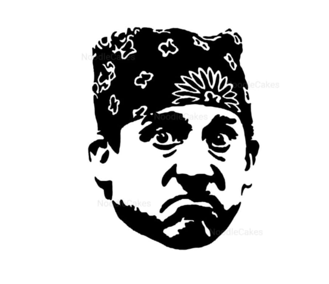 Prison Mike Vinyl Decal Sticker, the Office TV Show - Etsy