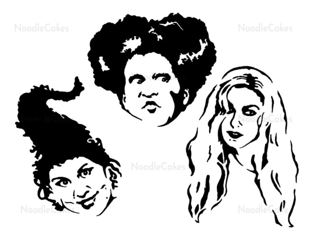 Hocus Pocus Decals, Hocus Pocus Stickers, Sanderson Sisters Sticker ...