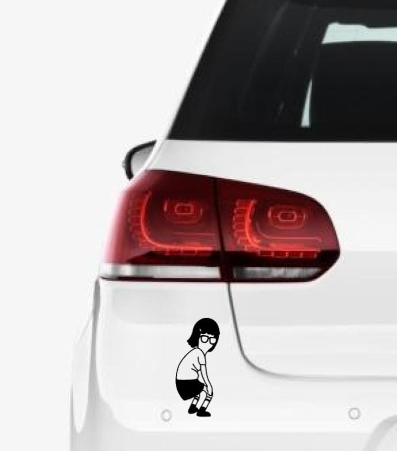 Twerking Tina Decal, Tina Belcher Sticker, Bob's Burgers Sticker ...