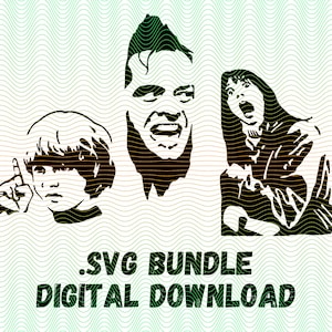 The Shining Svg Bundle, 3 Image Svg Bundle, Jack Torrance Svg, Wendy ...