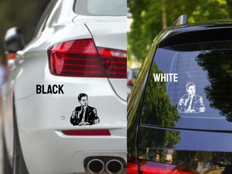 Agent Cooper Decal Twin Peaks Dale Cooper Decal Special | Etsy