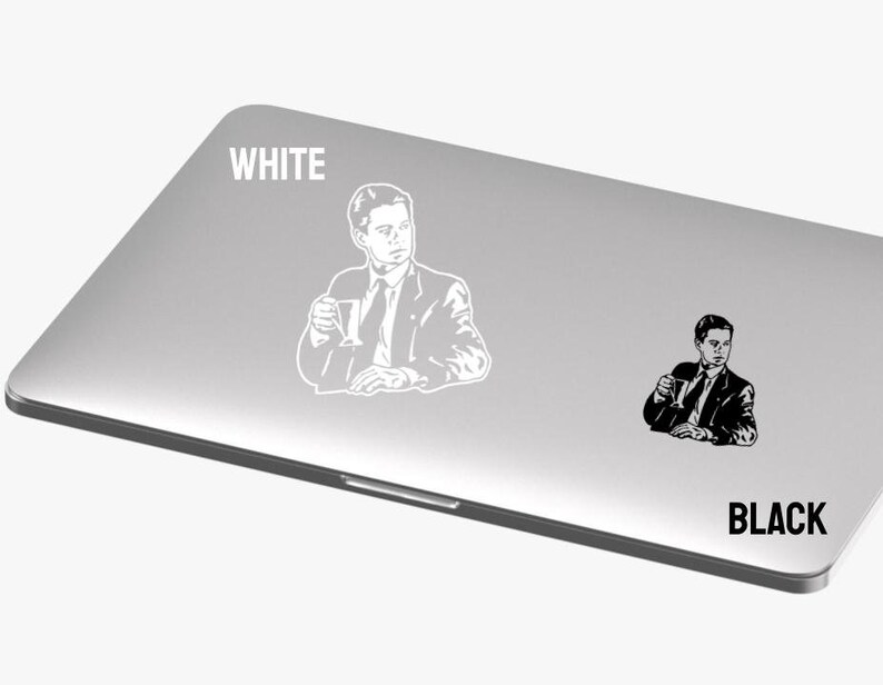 Agent Cooper Decal Twin Peaks Dale Cooper Decal Special | Etsy