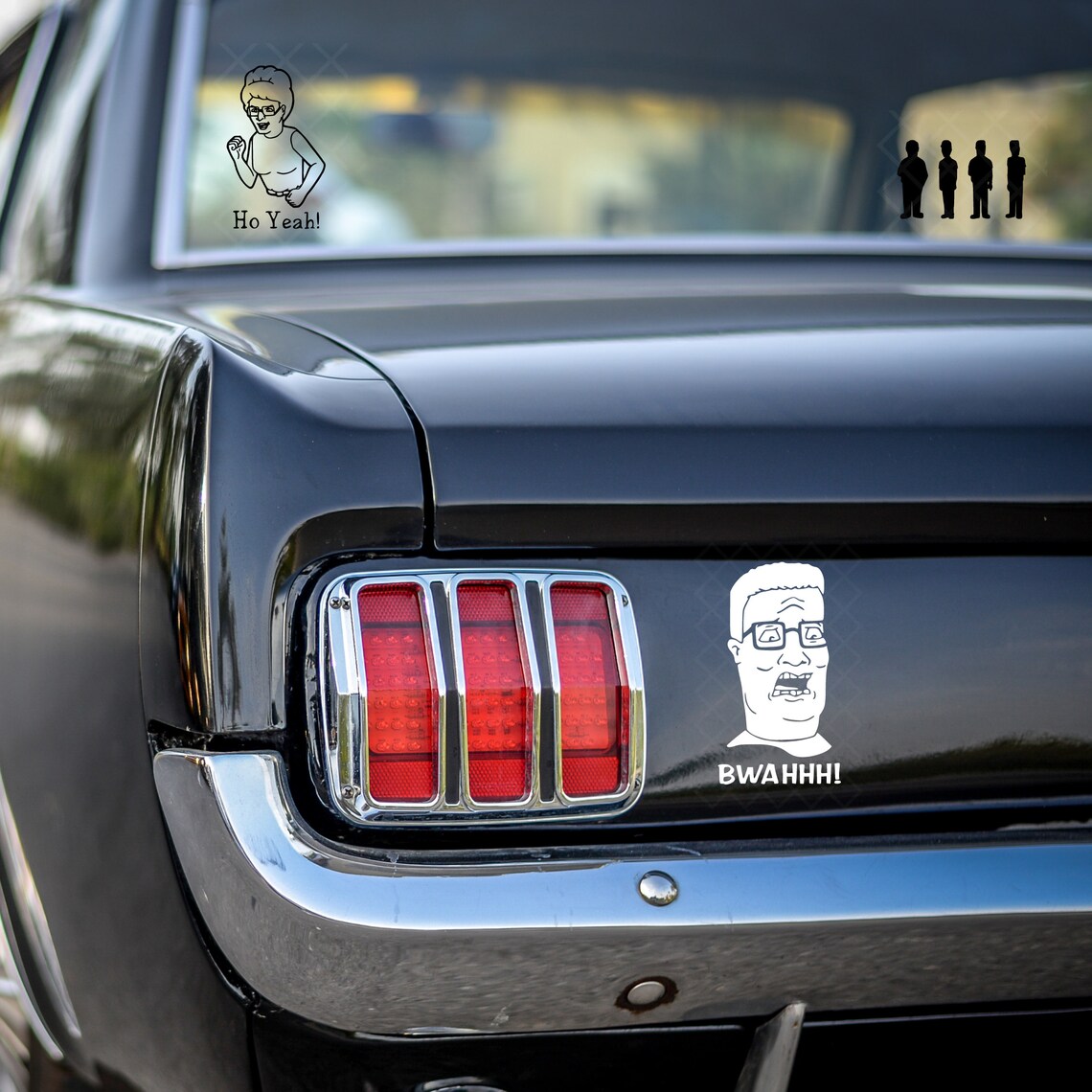 Hank Hill Bwahhh Sticker Vinyl Decal Vinyl Sticker King of | Etsy