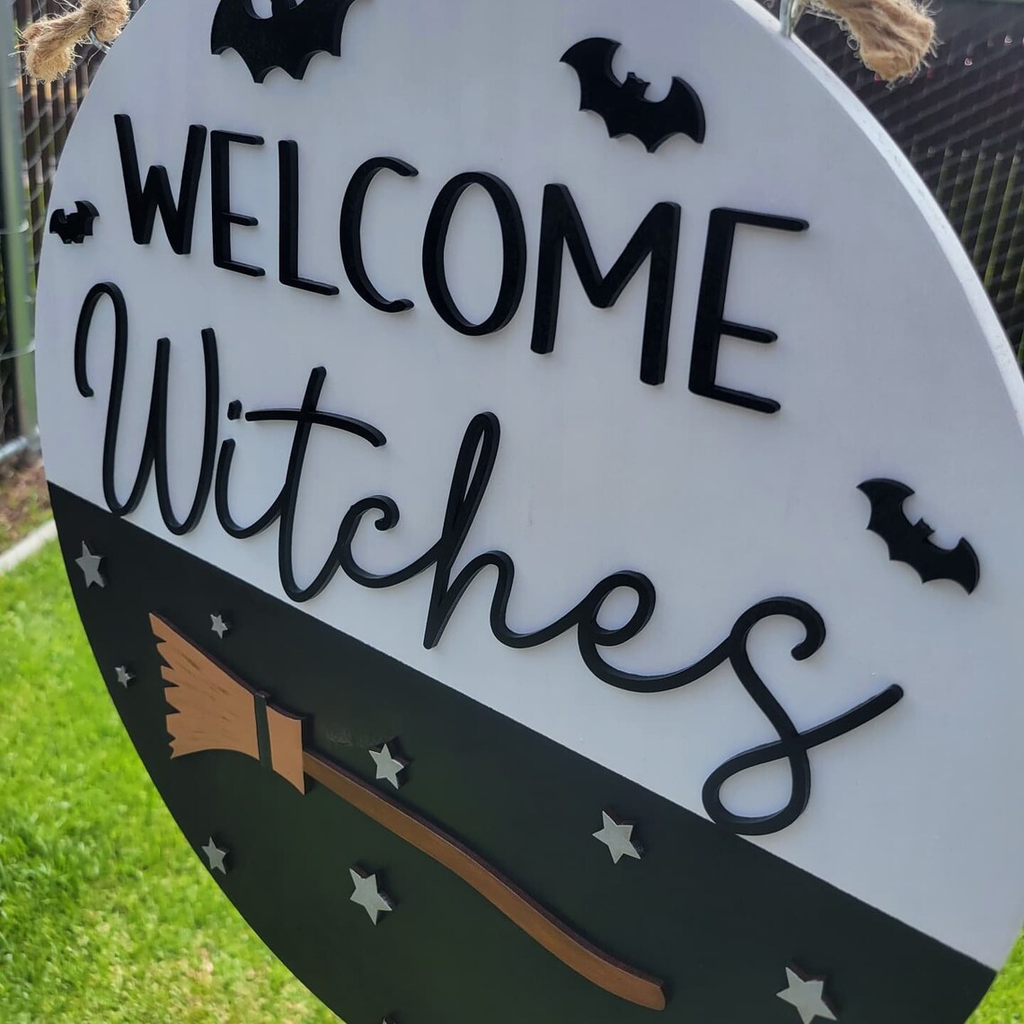 Welcome Witches Sign Halloween Sign Halloween Front Door - Etsy