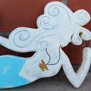 Mermaid Wood Sign Mermaid Sign Wood Decor Mermaid Decor - Etsy