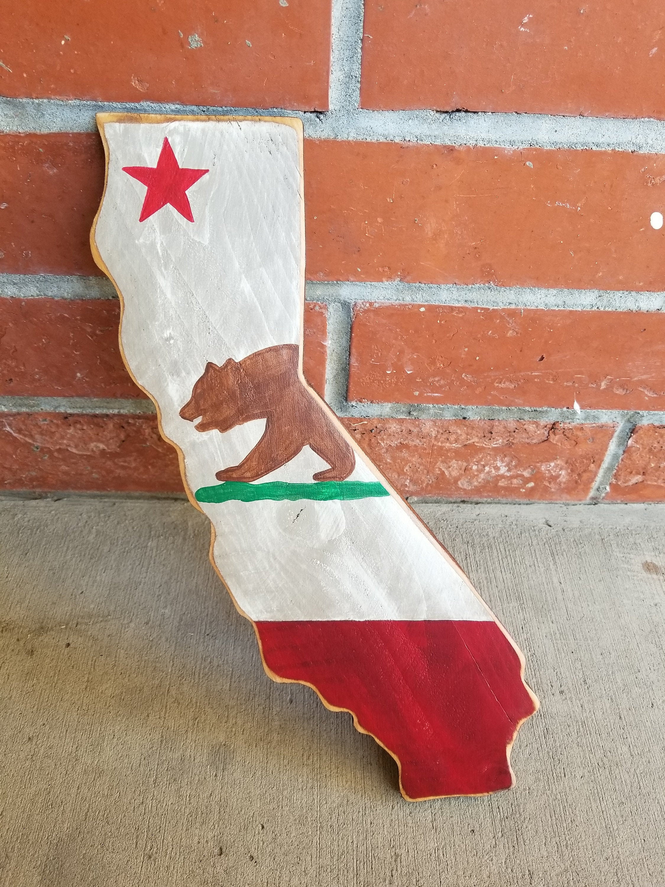 Wood State Cutouts Pride Flag - Etsy