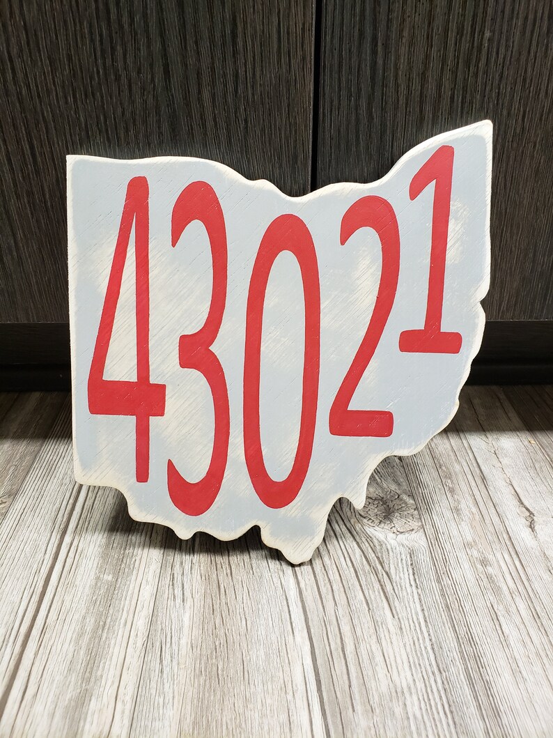 Wood Sign Wood Art Wood Decor Zip Code Sign State Zip Code | Etsy