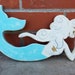 Mermaid Wood Sign Mermaid Sign Wood Decor Mermaid Decor - Etsy