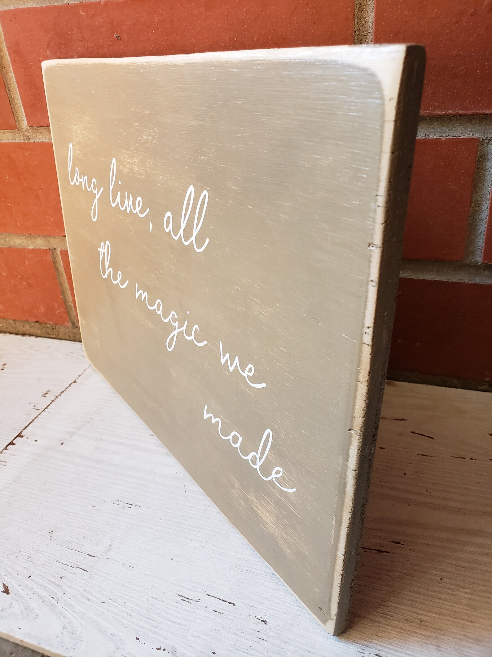 Wood Sign Wood Art Wood Decor Home Depot Inspirational - Etsy