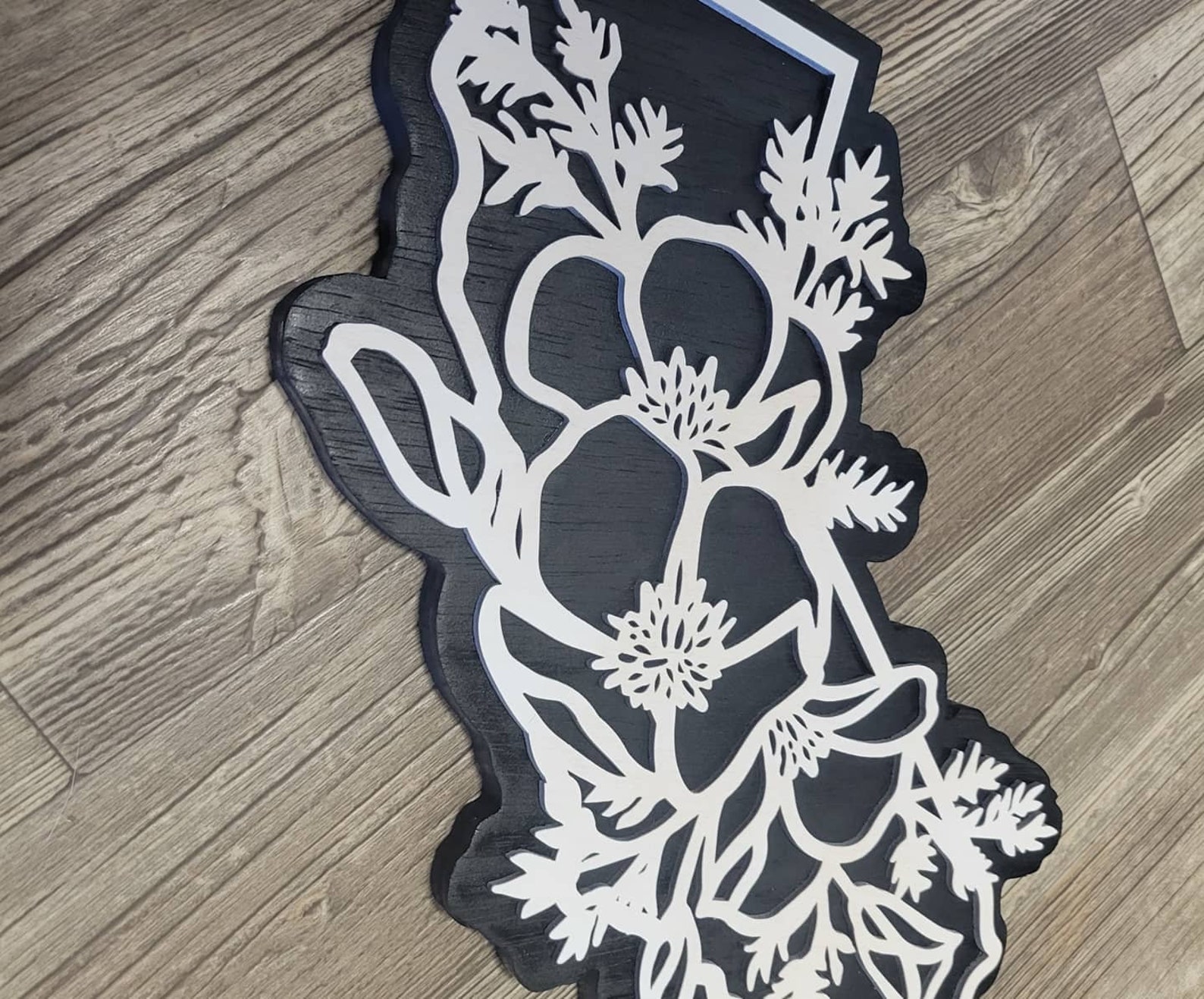 California sign california state california poppy sign | Etsy