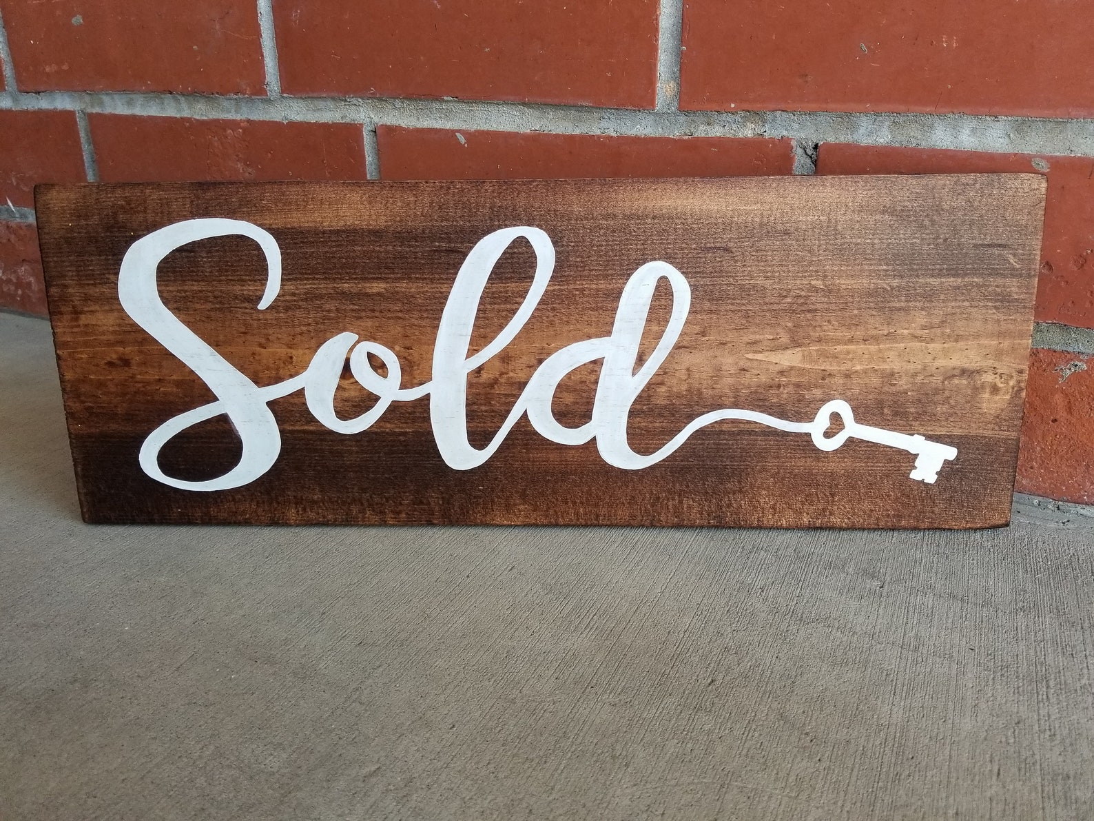 Wood Sign Wood Decor Wood Art Home Decor Wood Sold Sign | Etsy