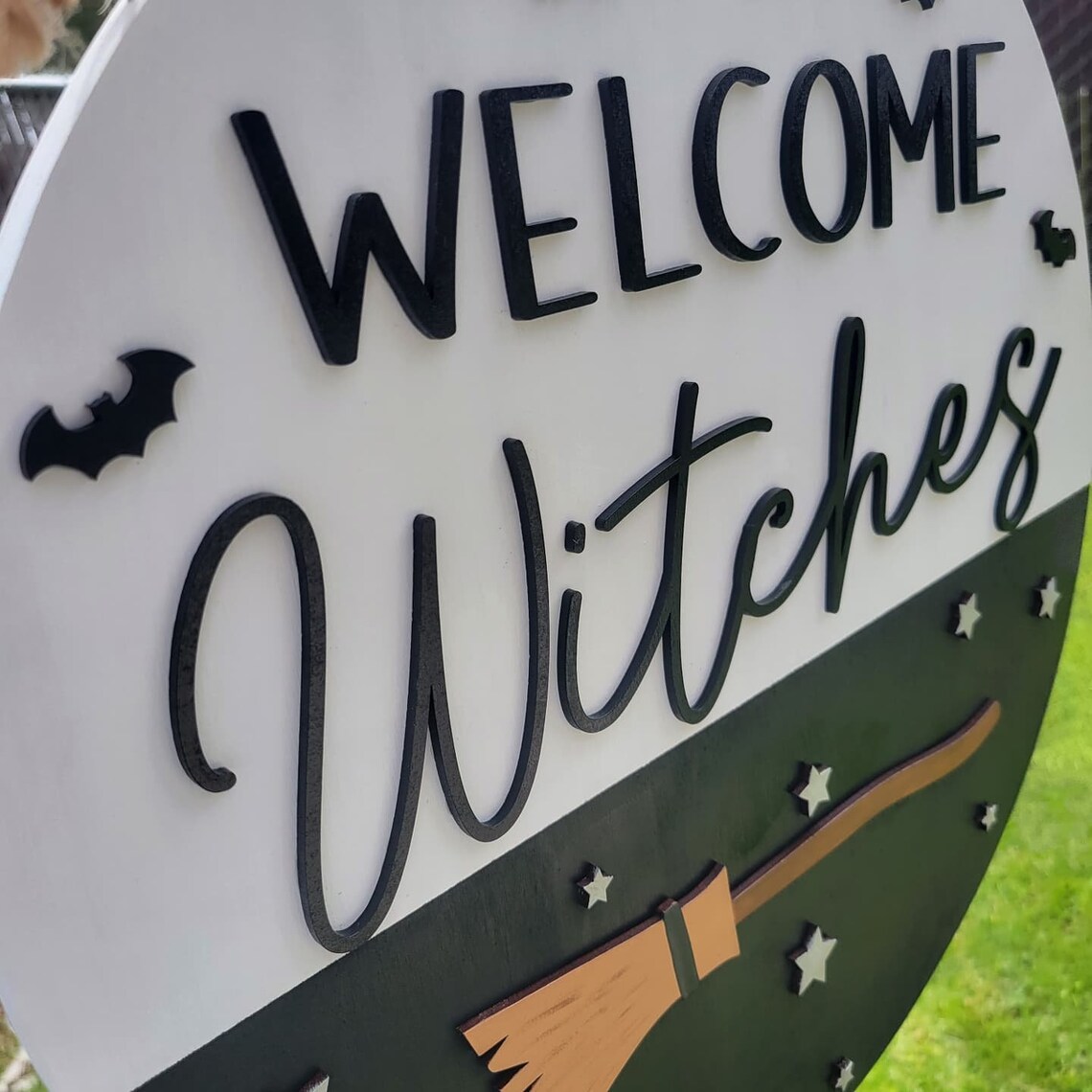 Welcome Witches Sign Halloween Sign Halloween Front Door - Etsy