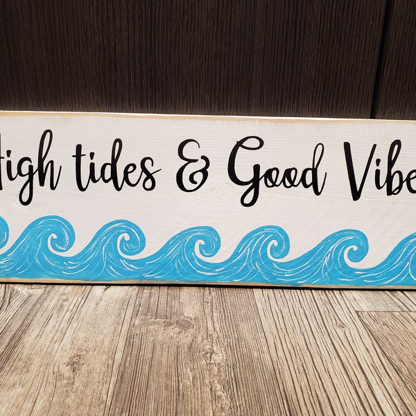 High Tide Sign - Etsy