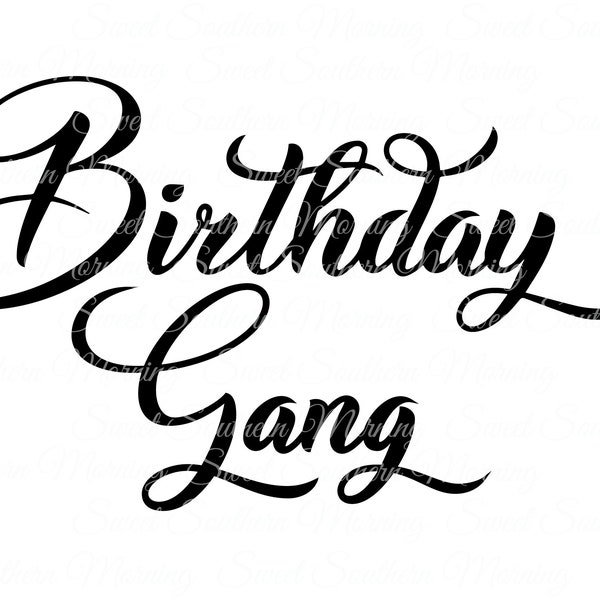 Gang Svg - Etsy