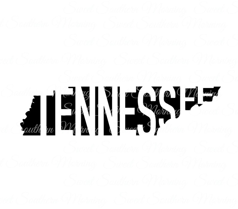 Tennessee State SVG File | SVG Files for Cricut | SVG Designs - Etsy