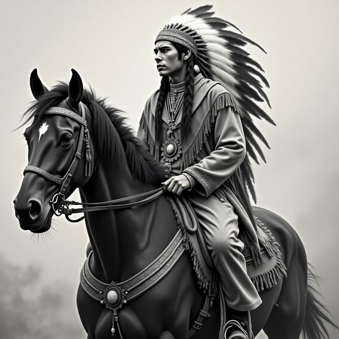 Horses an Native Americans (download Collection of 5jpg) - Etsy