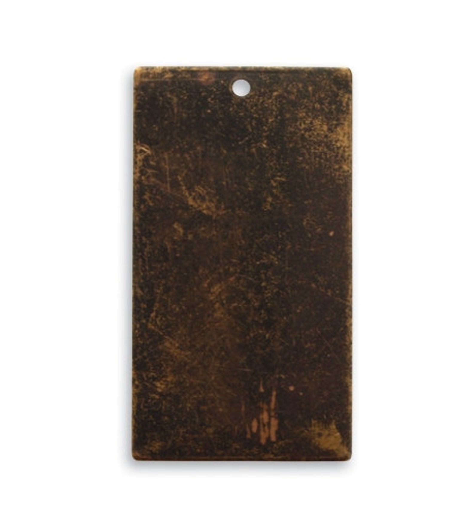 Rectangle Stamping Blanks Metal Stamping 32mm Natural Brass Bronze Made ...