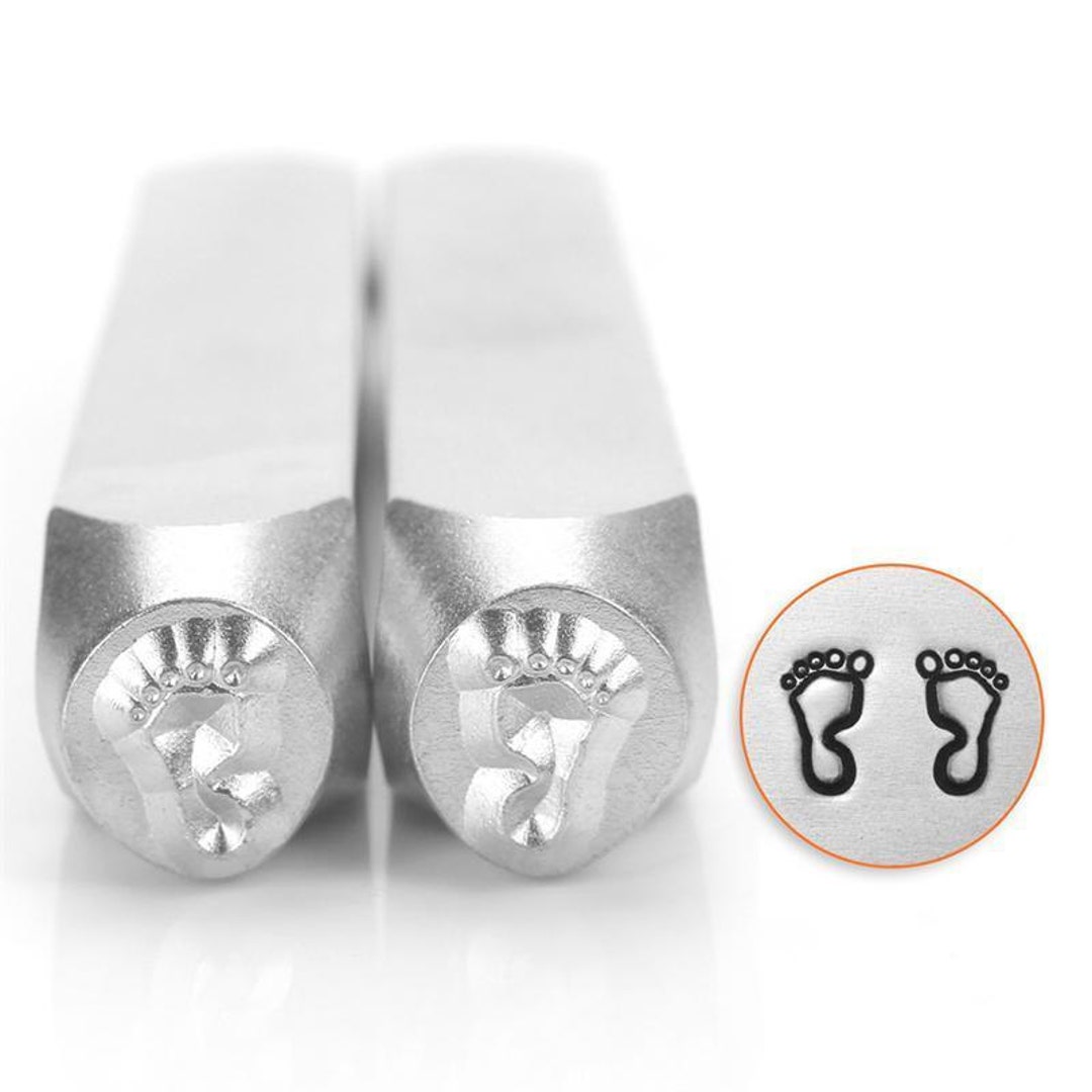 Baby Feet Metal Stamp Design Stamp Footprints Metal Stamping Tools ...