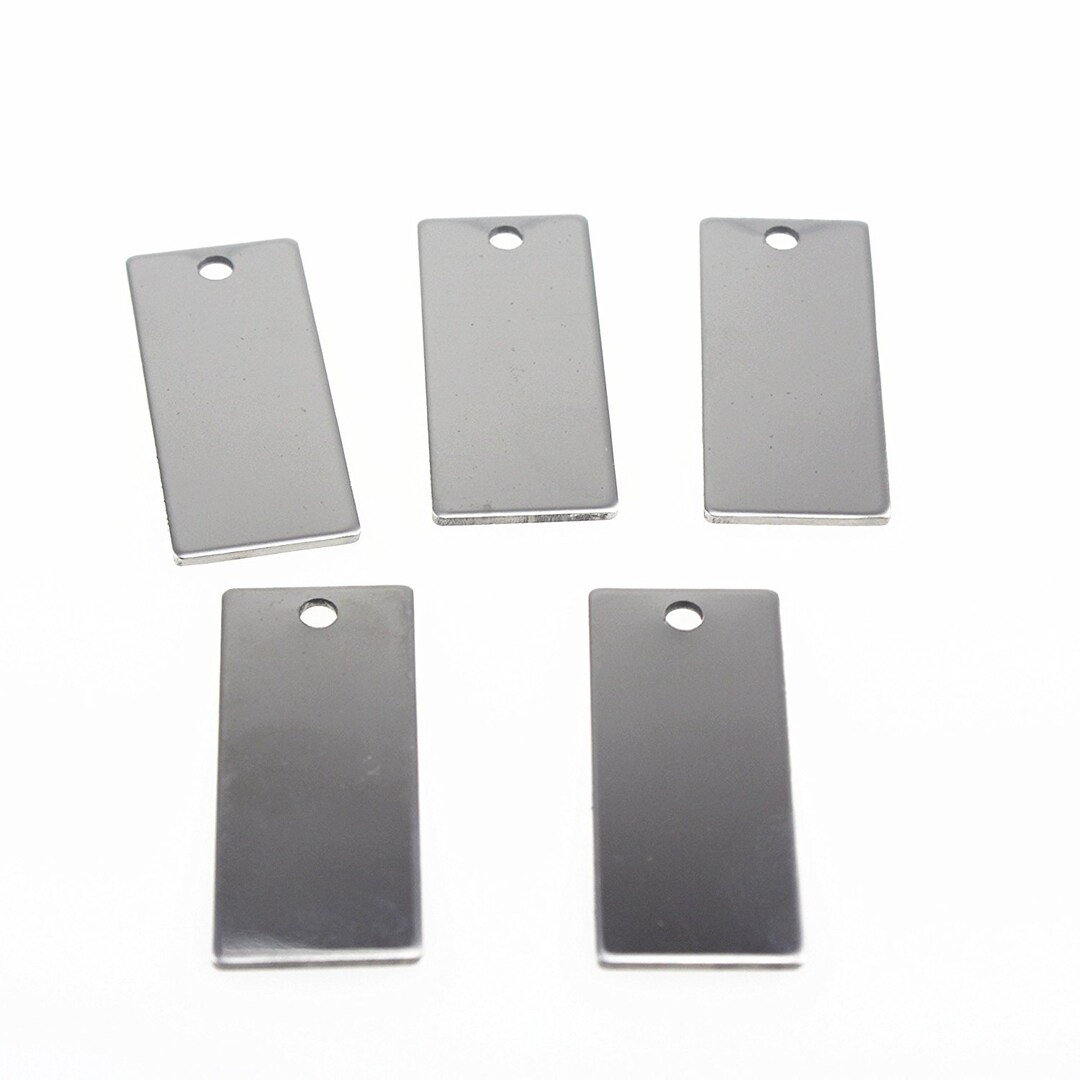 Stainless Steel Stamping Blanks Rectangle Blanks 38mm Rectangle ...