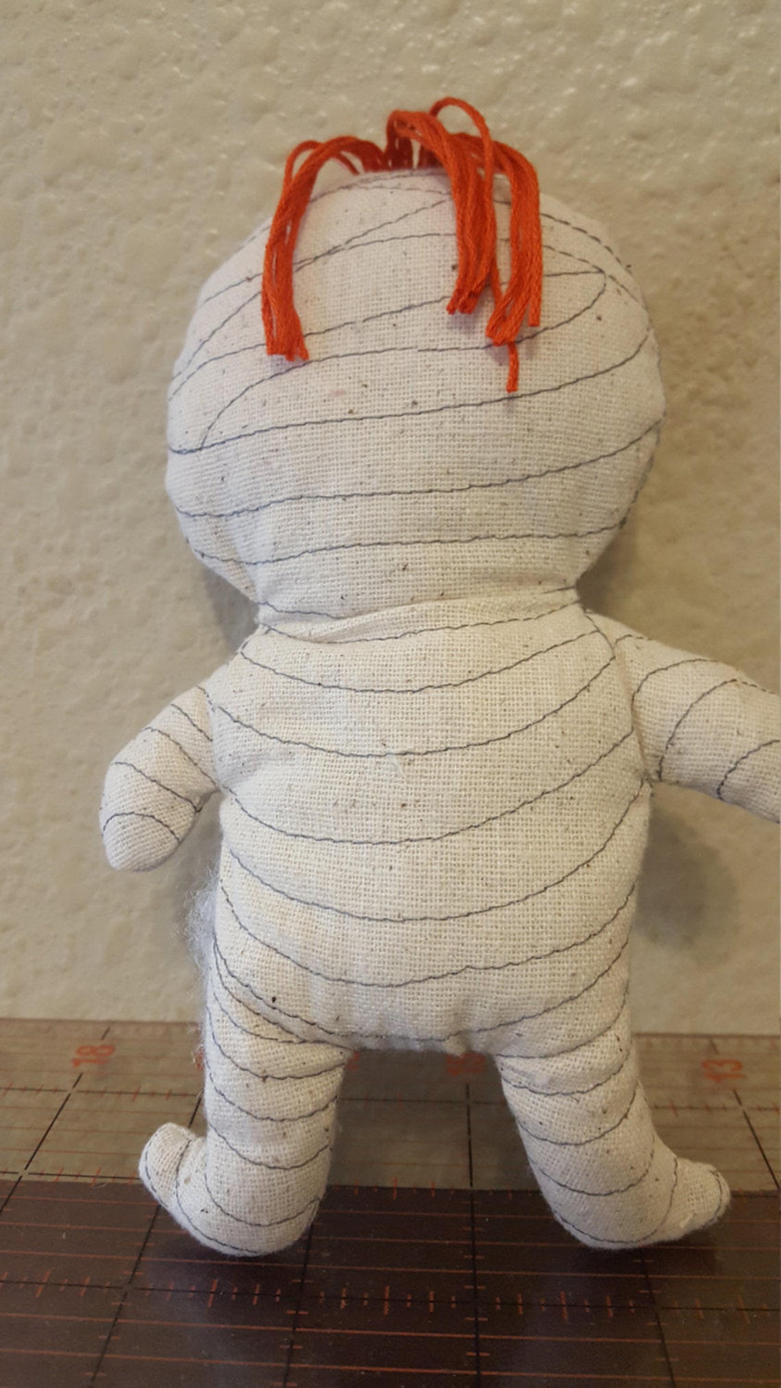 Mummy Stuffie Embroidery Design / in the Hoop Project / | Etsy